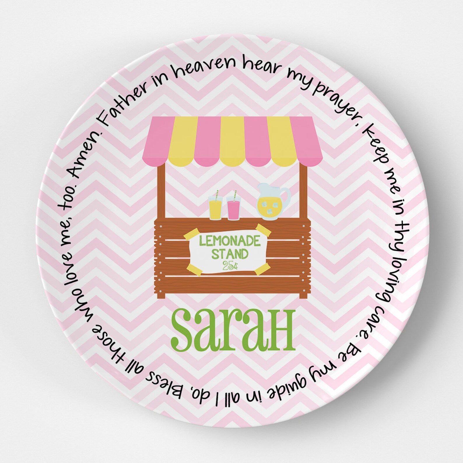 Lemonade Stand Grace Plate – Grace Settings