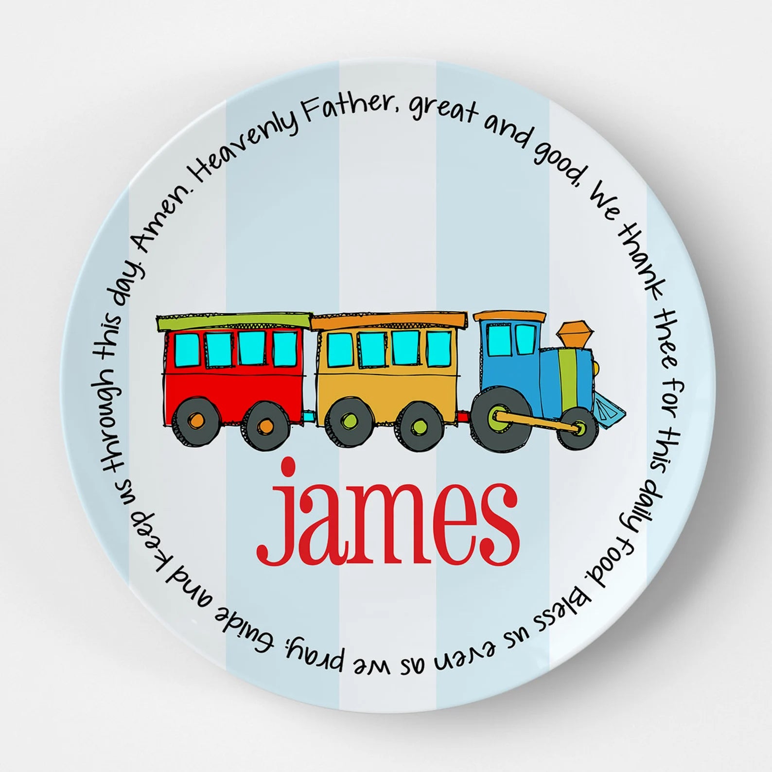 Train Grace Plate – Grace Settings
